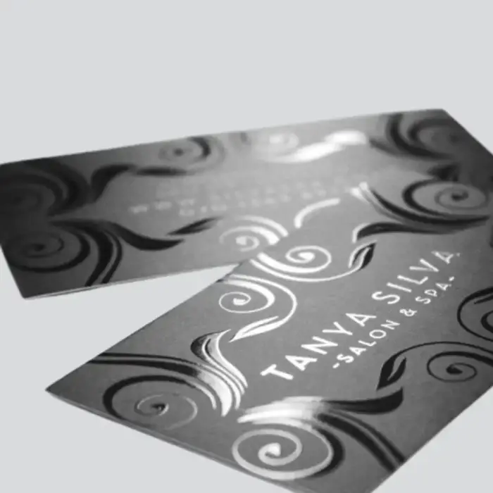 Custom Spot UV Visiting Cards - Premium Quality Design